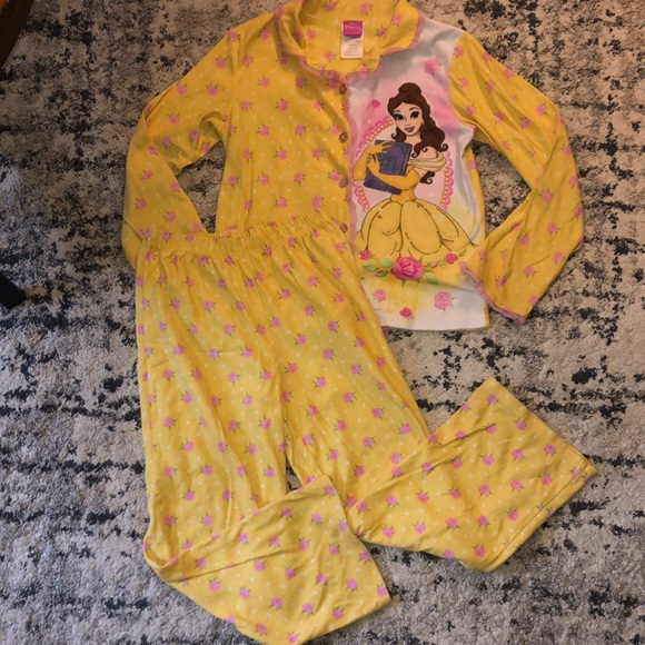 Disney | Pajamas | Disney Princess Belle Pajama Set | Poshmark
